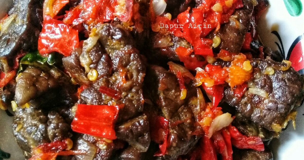 Resep Paru Goreng Balado oleh dapur Airin - Cookpad