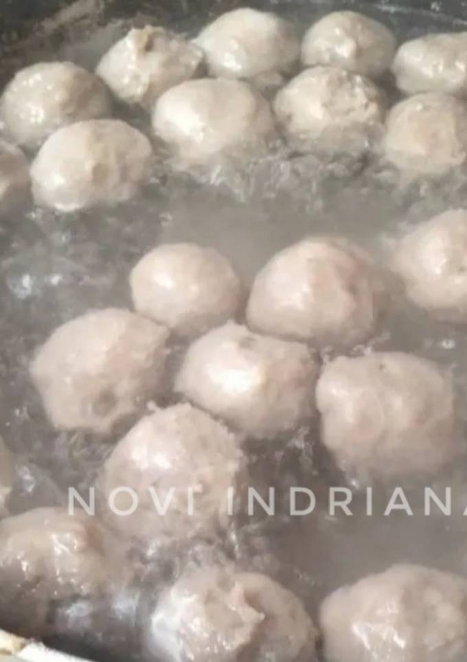 Resep Bakso Sapi Homemade ||Frozen Food oleh Novi Oppie Indriana - Cookpad