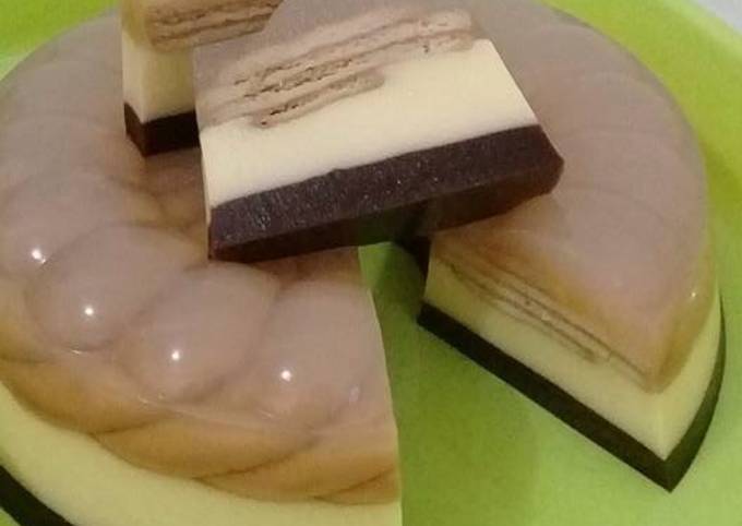 Resep 105. Puding Marie Lapis oleh Fatima Zahra - Cookpad