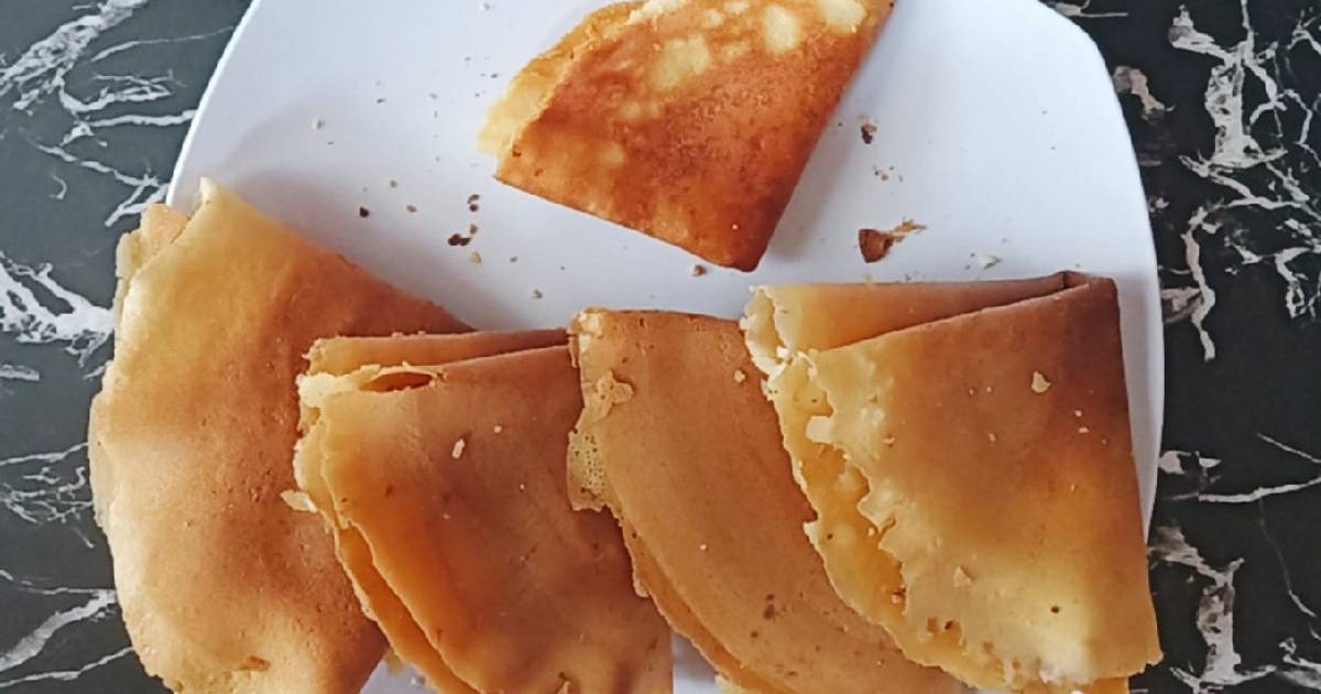 294 resep crepes crispy enak dan sederhana ala rumahan - Cookpad