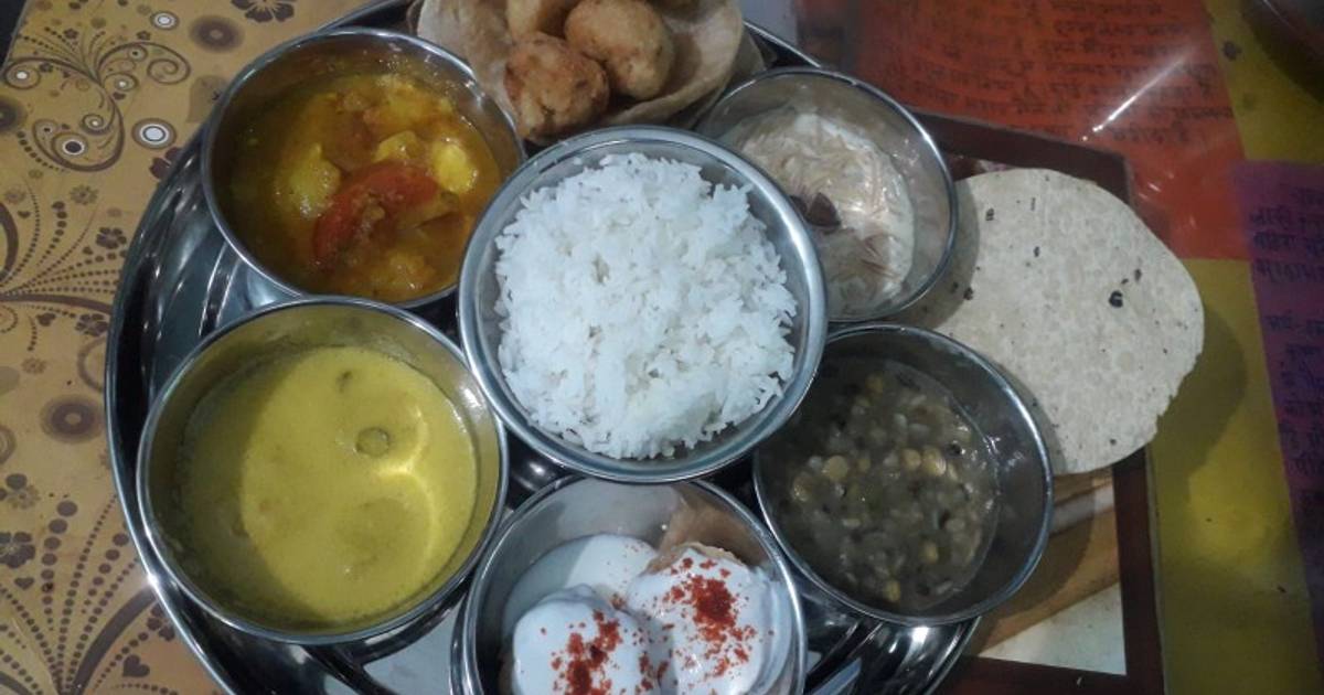 श्राद्ध नैवेद्य थाळी (Shradh Naivedhya Thali Recipe In Marathi) रेसिपी ...