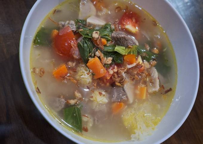 Resep Sop daging kombinasi oleh Rezky Ami - Cookpad