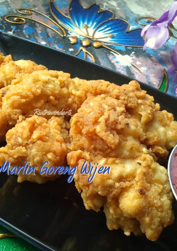 Resep Perut Ikan Marlin Goreng Wijen oleh Ria Tri Windarti - Cookpad
