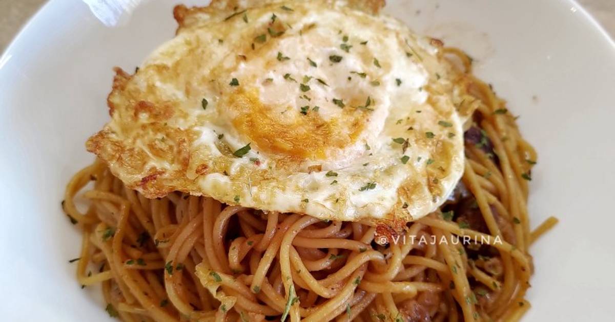 Resep Spaghetti kari merah oleh Vita Jaurina - Cookpad