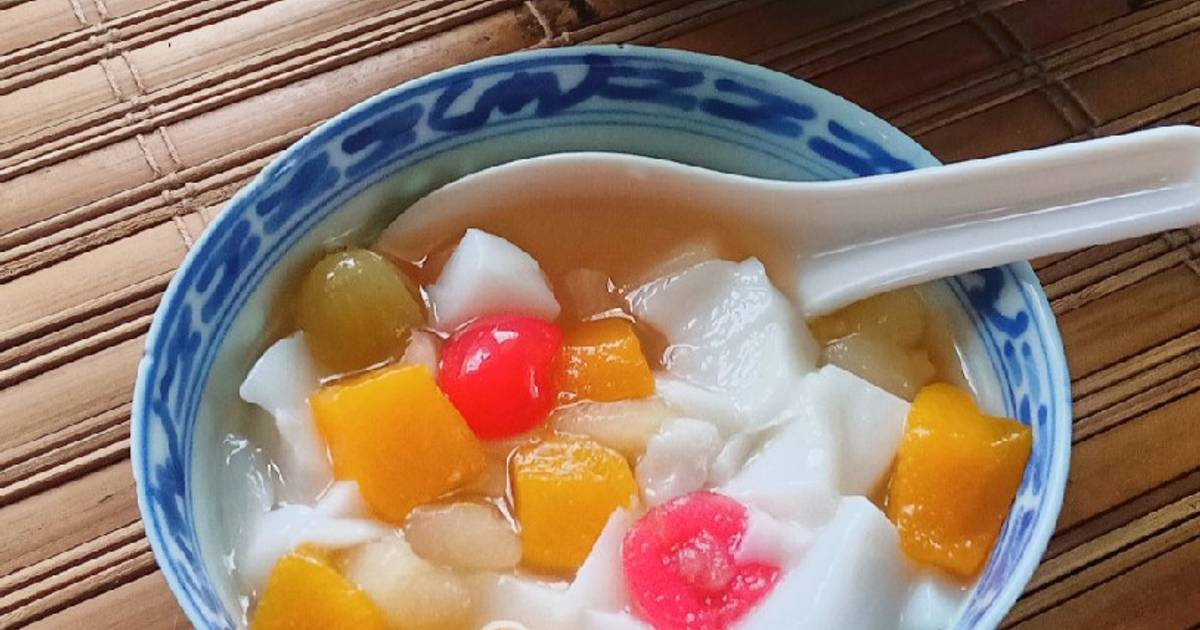 Resep Almond Float Pudding oleh Agnes エミリア 💕 - Cookpad