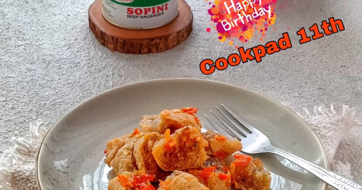 Resep Tahu Kocek Sosis oleh Kaianiandra - Cookpad