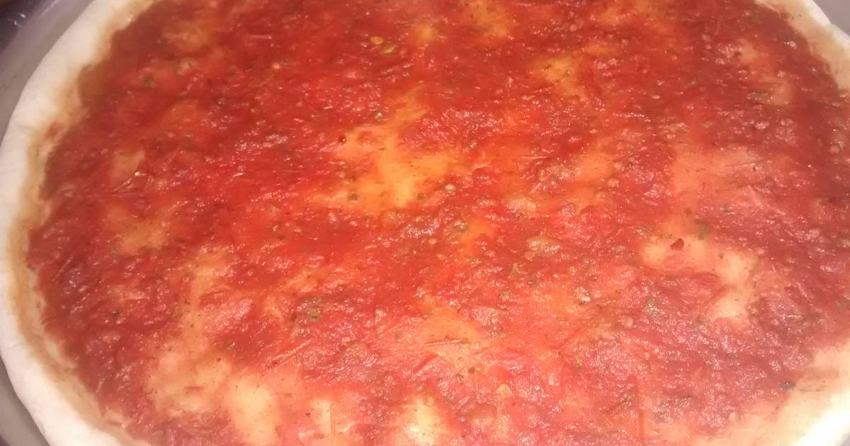 Pre pizza casera Receta de Rebeca - Cookpad