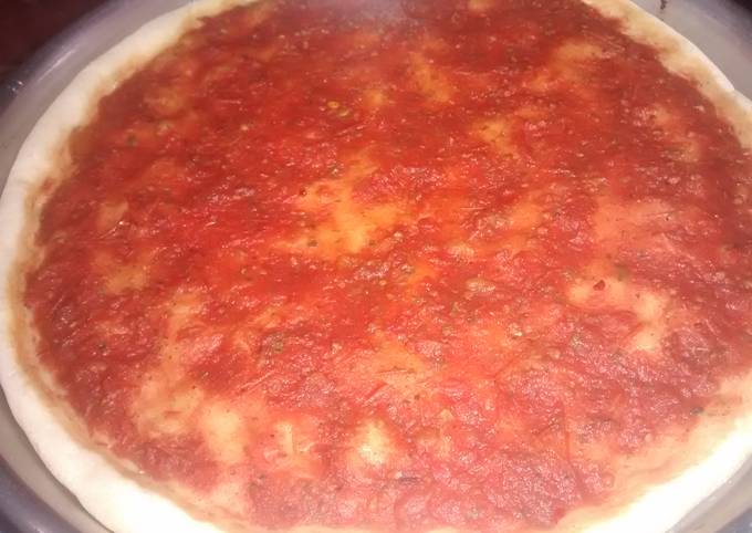 Pre pizza casera Receta de Rebeca - Cookpad