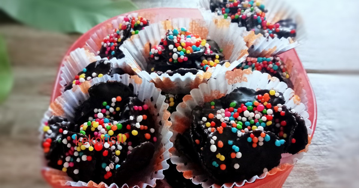 Resep Cornflakes Coklat Sprinkle oleh Keko Risti - Cookpad