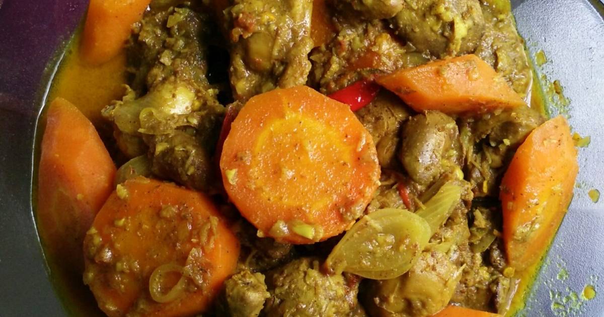 Resep Gule "bamboe" ati ampela oleh Nidya Citra Kesuma - Cookpad