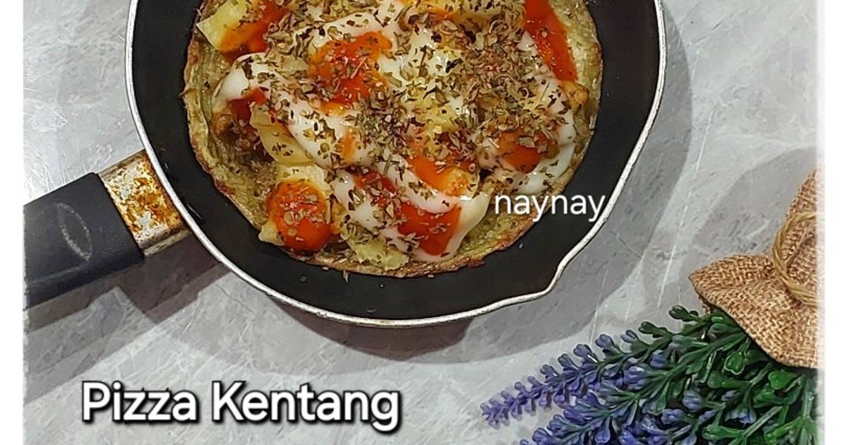 Resep Pizza Kentang Ayam oleh NayNay - Cookpad
