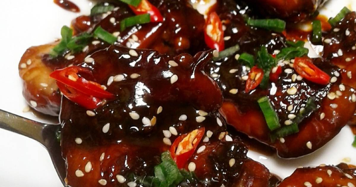 32 resep ayam karamel santan enak dan mudah - Cookpad