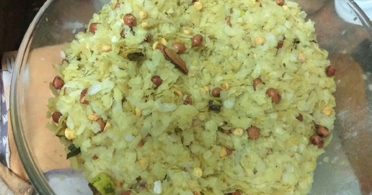 Rj Special Diet Chiwda (Rosted Chiwda) Recipe by Rina Joshi - Cookpad