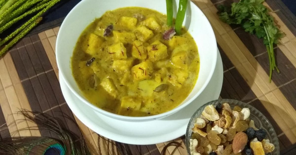 Nawabi Paneer Curry Recipe by Purvi Modi - Cookpad