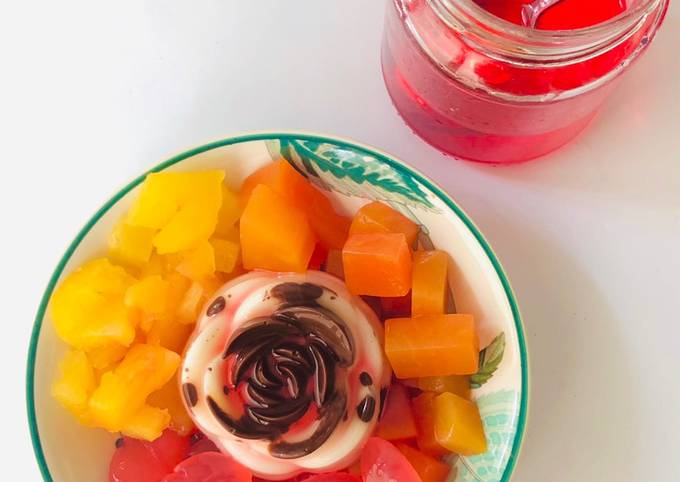 Resep 54🍒 es puding buah oleh natt_rd - Cookpad