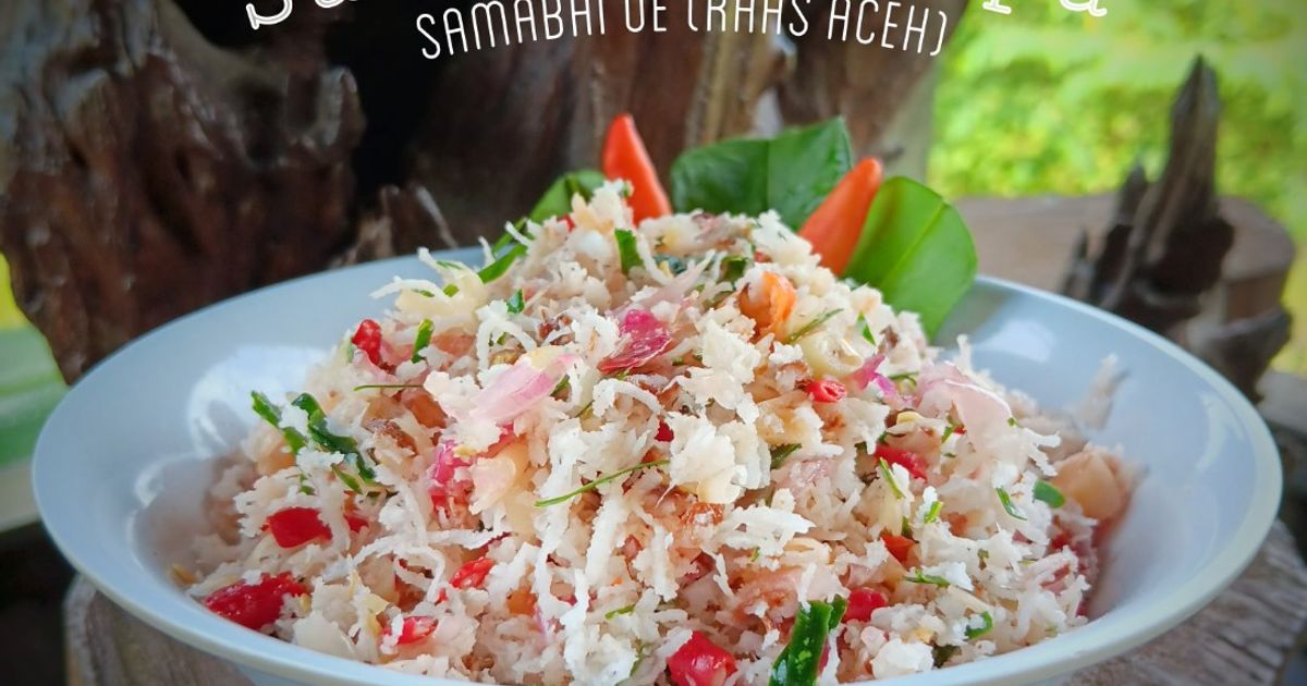 Resep Sambal Kelapa *Sambai Ue Khas Aceh* oleh Mamaraffiyya - Cookpad
