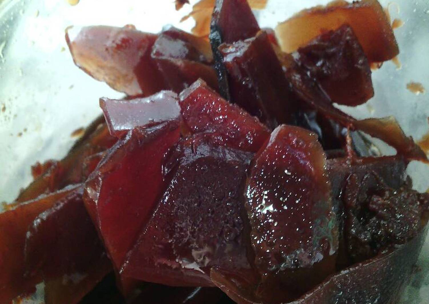 Dulce de lechoza Receta de Adriana Matamoros- Cookpad