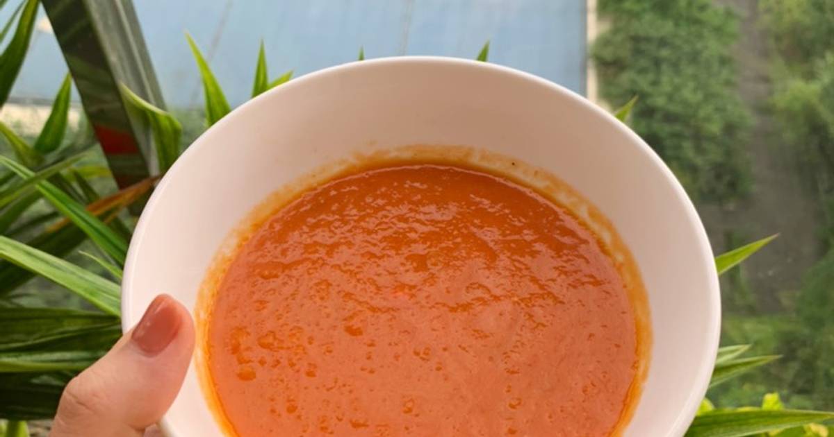 Cách Làm Món Súp cà chua của Phùng Thủy Tiên - Cookpad