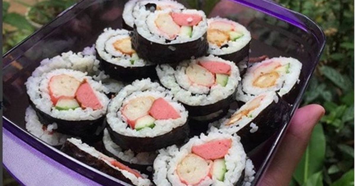 38 resep nasi sushi segitiga enak dan mudah - Cookpad