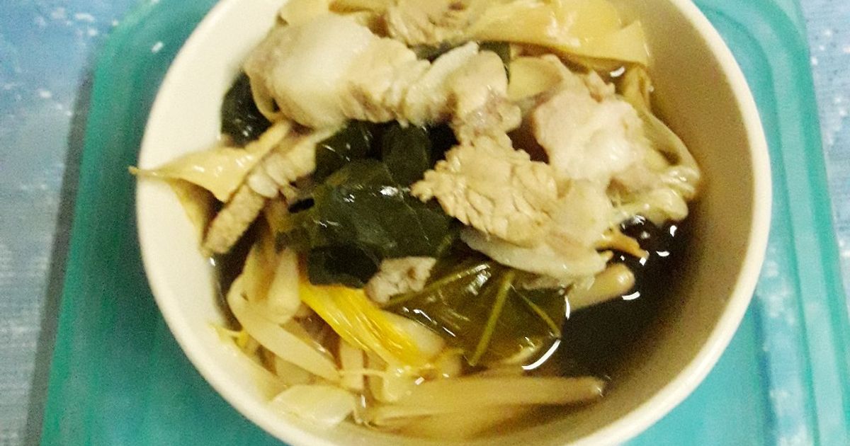 สูตร ต้มจืดดอกไม้จีน โดย Kh.Ar - Cookpad