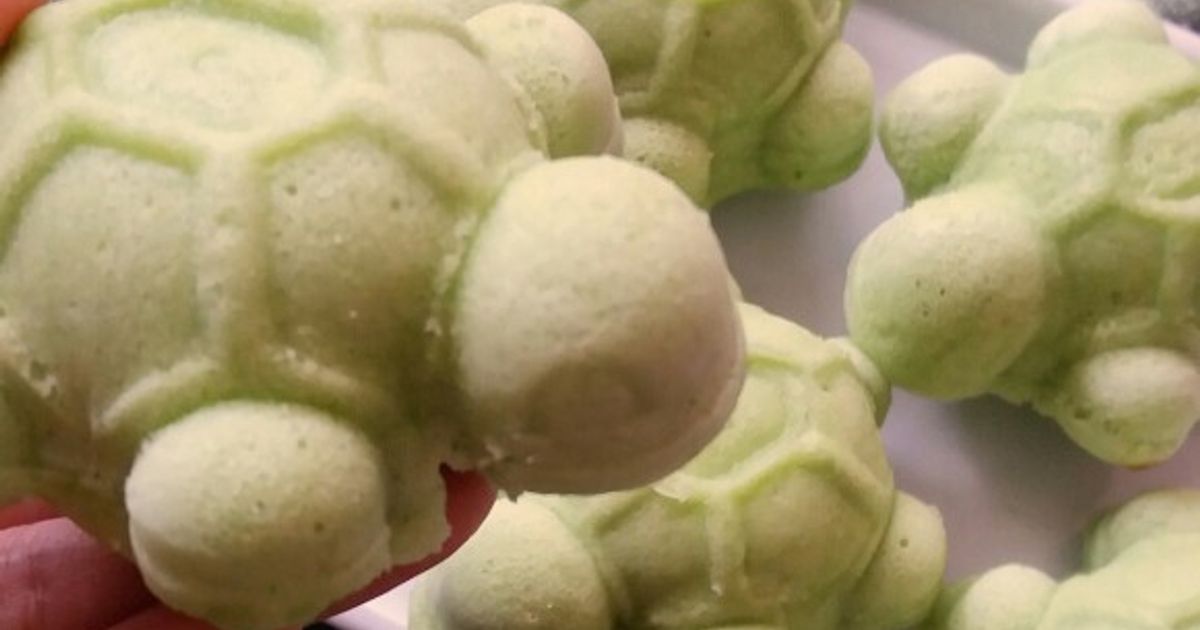 Steamed Turtle Cake Recipe by Iskan Detia Karina - Cookpad