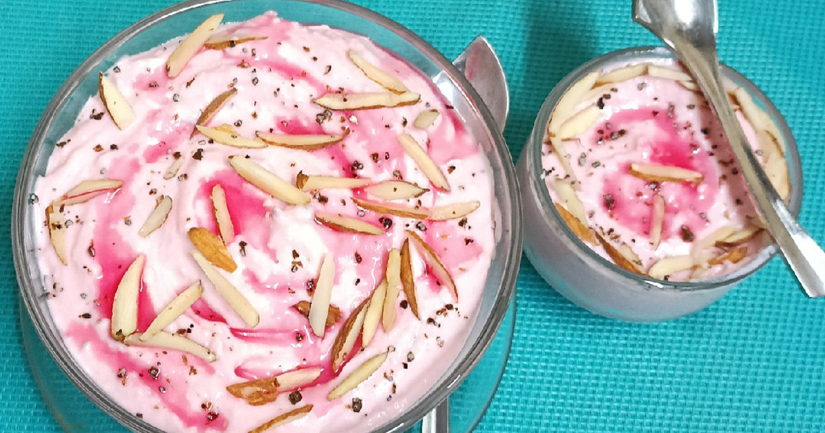 🌹Rose & Almond Greek Yogurt Shrikhand 🌹 Recipe by Bina Samir Telivala ...