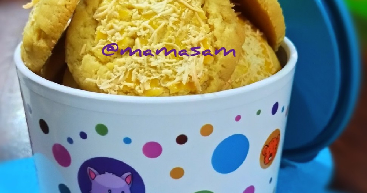 Resep Cookies Emping Keju oleh MamaSam - Cookpad