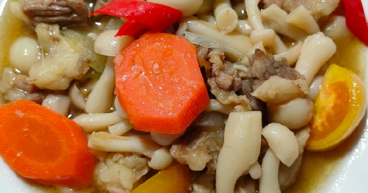 298 resep jamur shimeji daging enak dan mudah - Cookpad