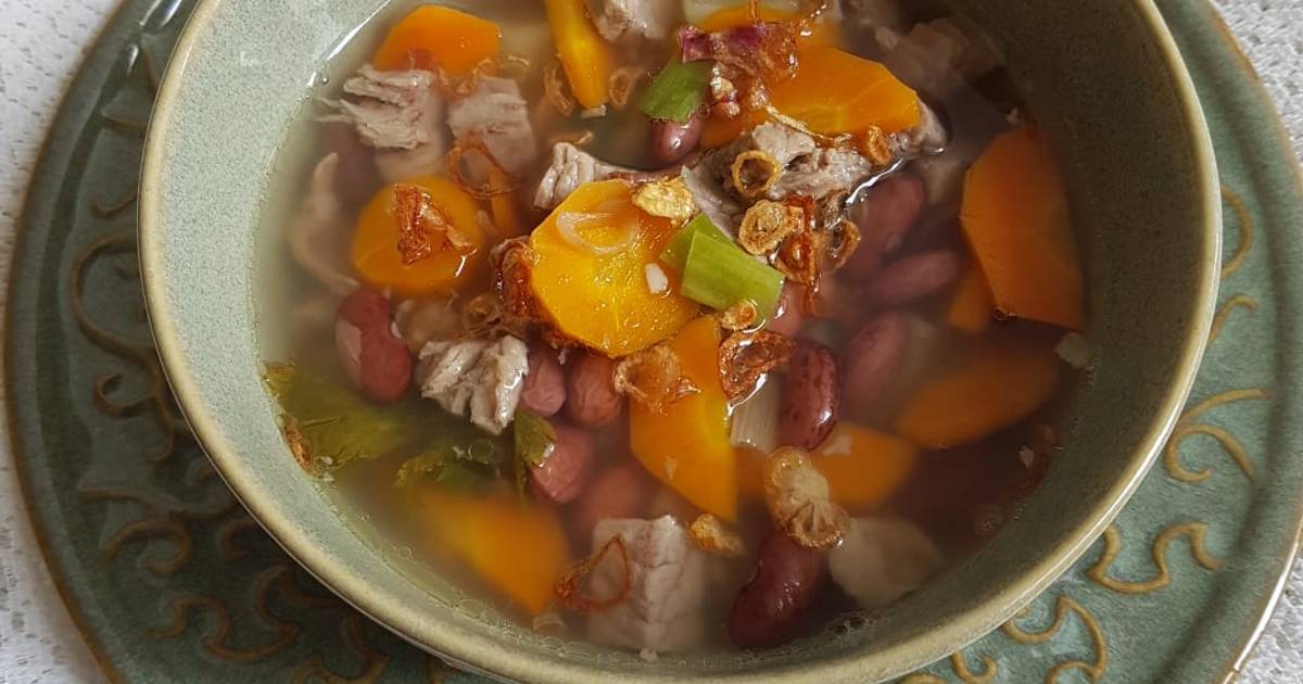 Resep Sup Daging Kacang Merah oleh Anggoro Prasetianto - Cookpad