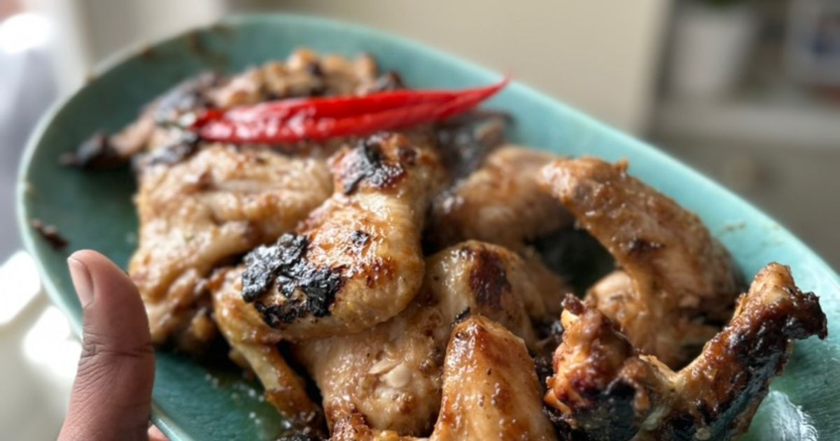 Sticky Thai Chicken Wings (Air Fryer) Recipe by Aneesh Varma - Cookpad