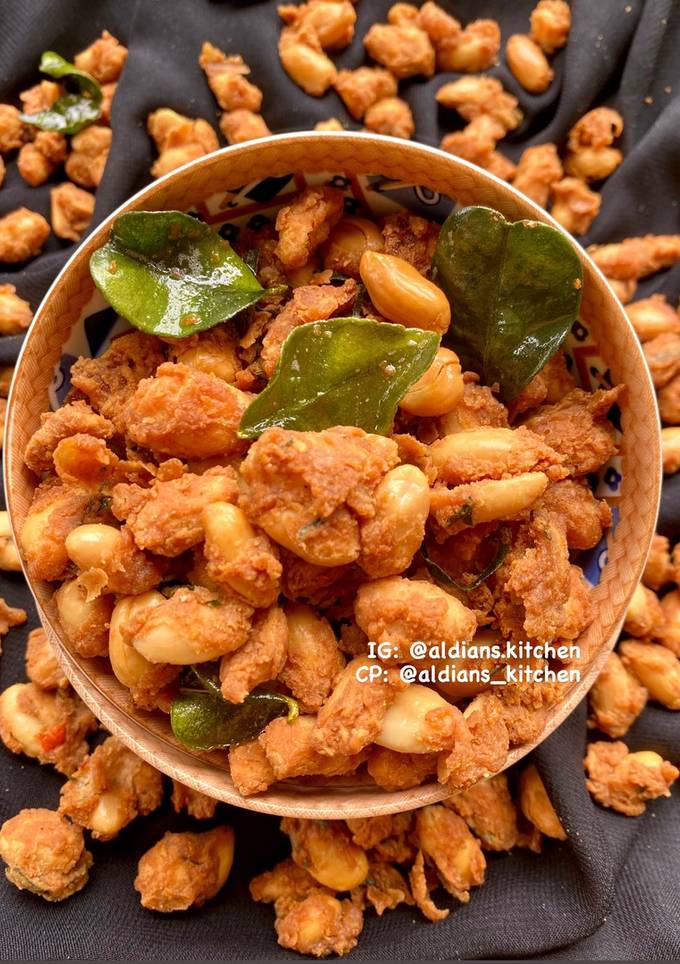 Resep Spiced Peanut Snack (Kacang Bali) oleh Aldian Nugraheni - Cookpad