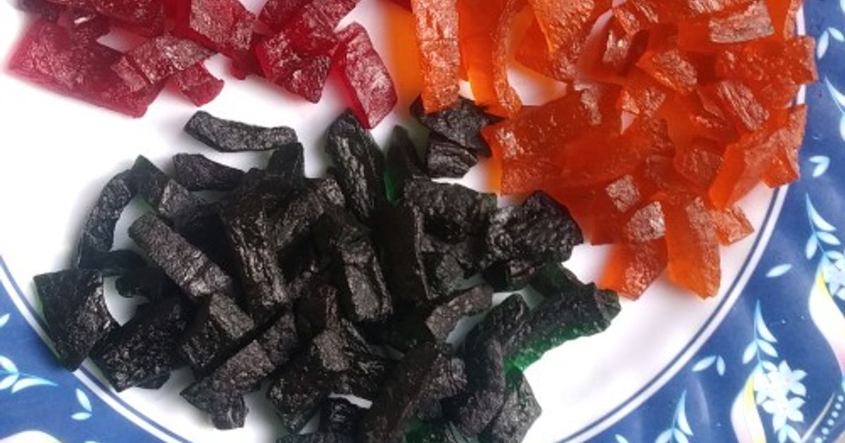 3 Color Truti Fruiti Jelly Recipe by Sheenay Khan - Cookpad