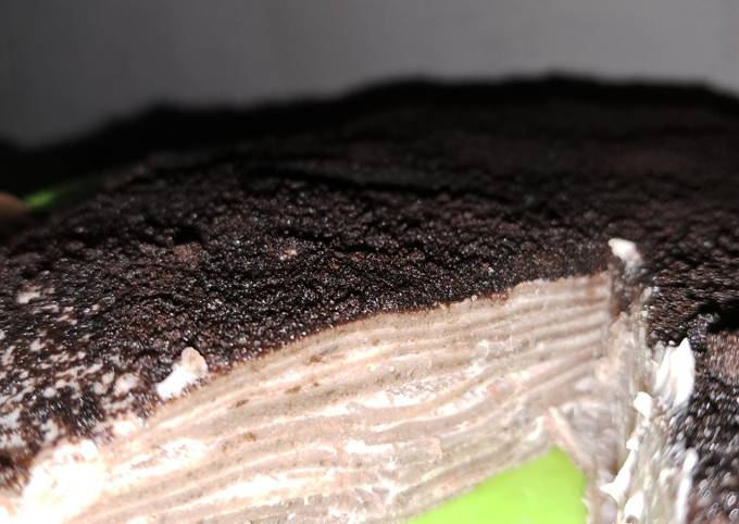 Resep 36. Mille Crepe Oreo oleh @vischaa - Cookpad