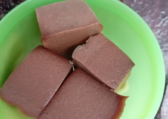 Resep Puding Cokelat Pinggiran Roti Tawar oleh Novia Diana Ayu ...
