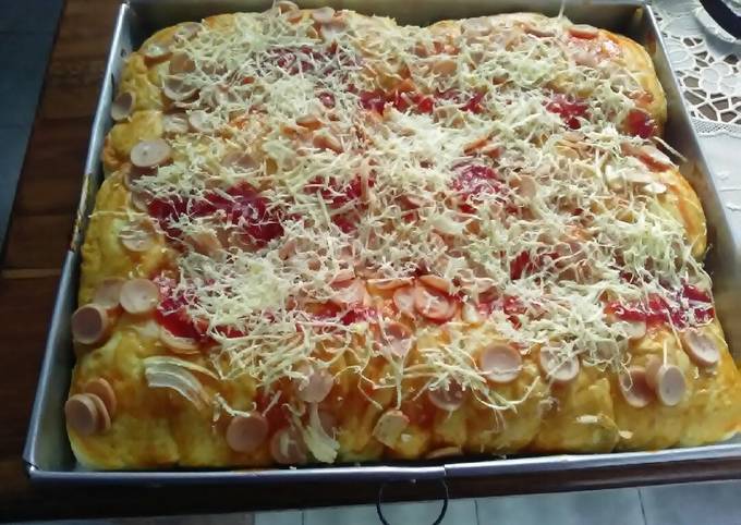 Resep Roti Pizza oleh Nina kusuma - Cookpad