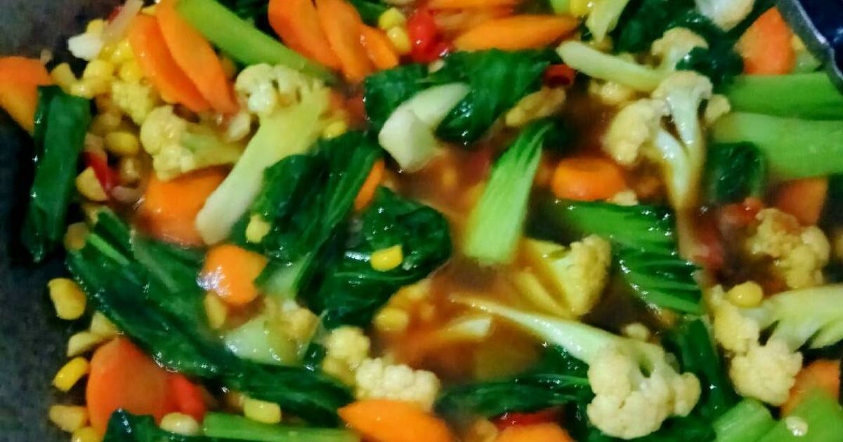 Resep Tumis wortel sawi daging oleh Luluk Silviana Febri Ria - Cookpad