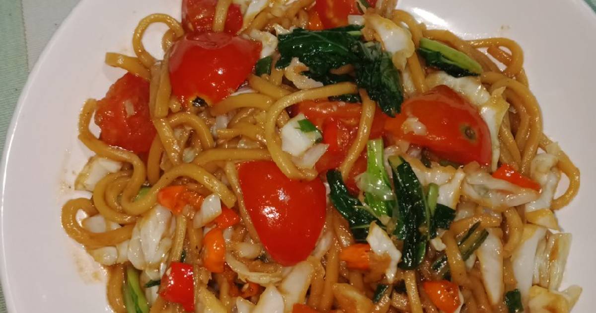 Resep Mie goreng benyek Neng Eva oleh Eva Anekasari - Cookpad