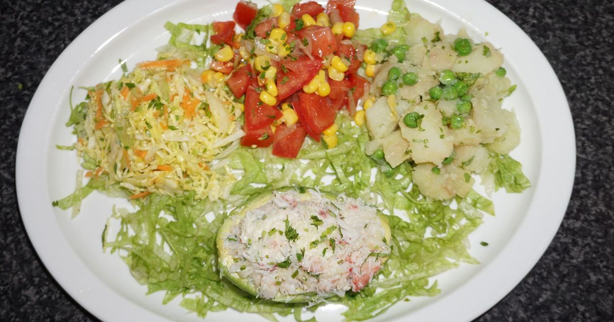 Imperial Avocado With Crab Salad Recipe By Jon Michelena
