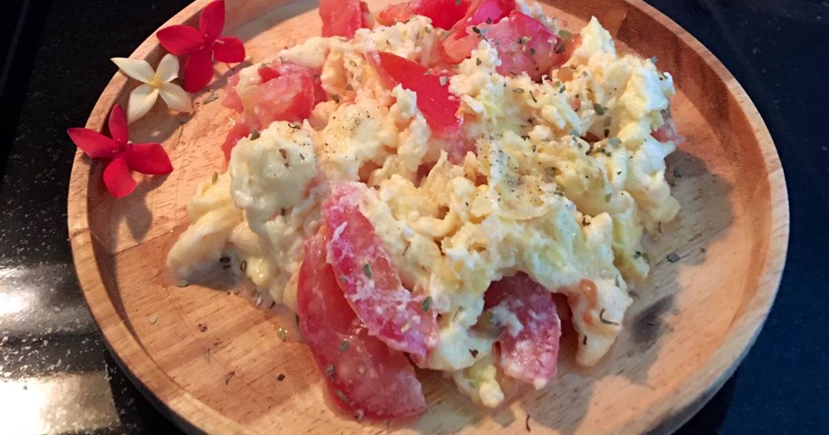 Resep Scramble tomato oleh Rim’s Kitchen - Cookpad
