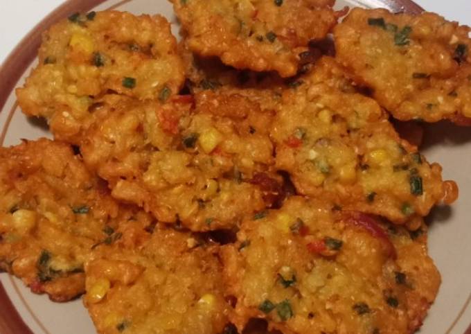 Resep Dadar jagung (kresnya tahan lama) oleh Cahya Cintiya - Cookpad