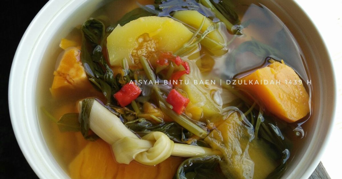 Resep Gengan Asam Urang Kutai / Sayur Asam Ubi Jalar oleh Sweet.icedtea ...