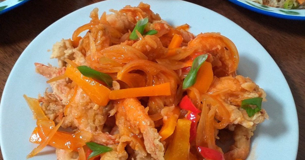 Resep Udang Goreng Crispy Saus Asam Manis oleh Triple K Kitchen ( Moms ...