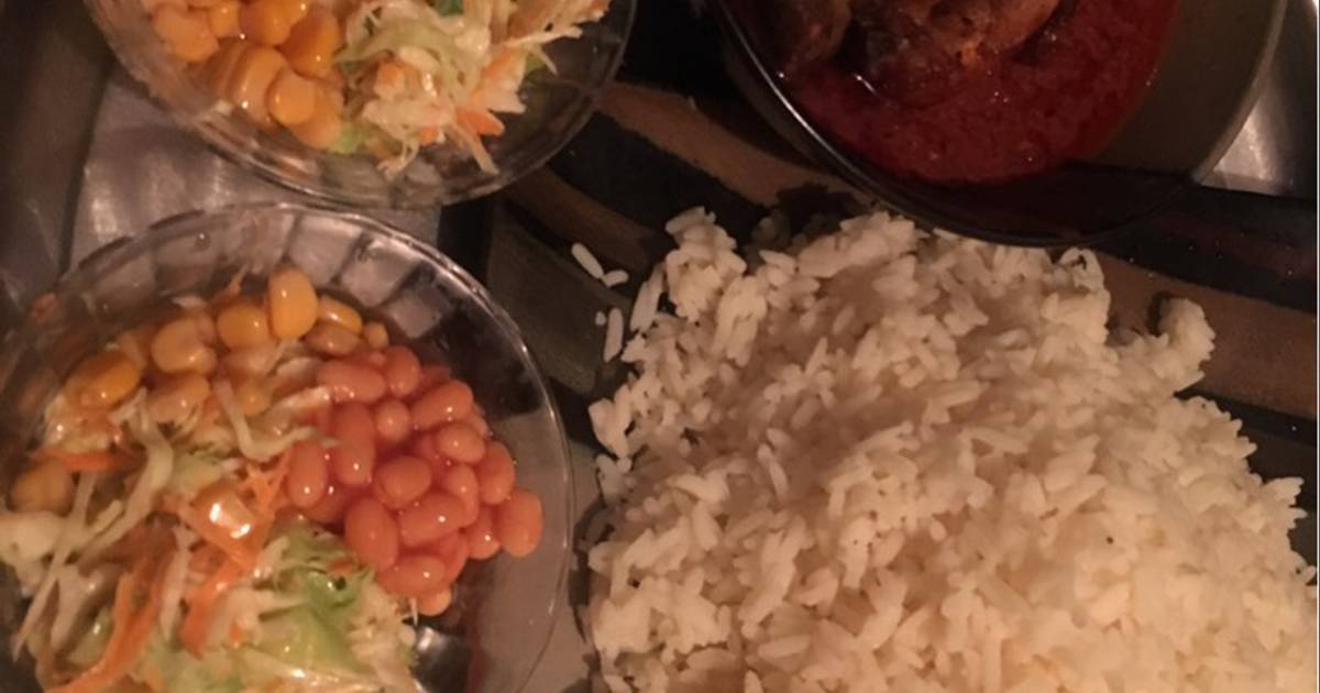 13 easy and tasty rice and chicken stew with salad recipes by home ...