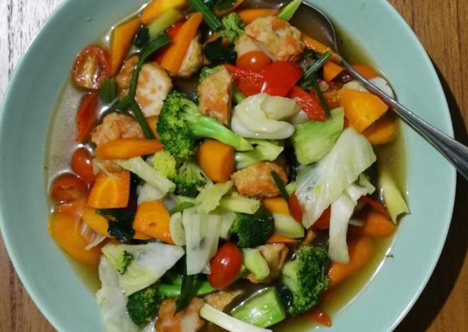 Resep Cap Cay (tumis 10 sayur) oleh marwatea - Cookpad