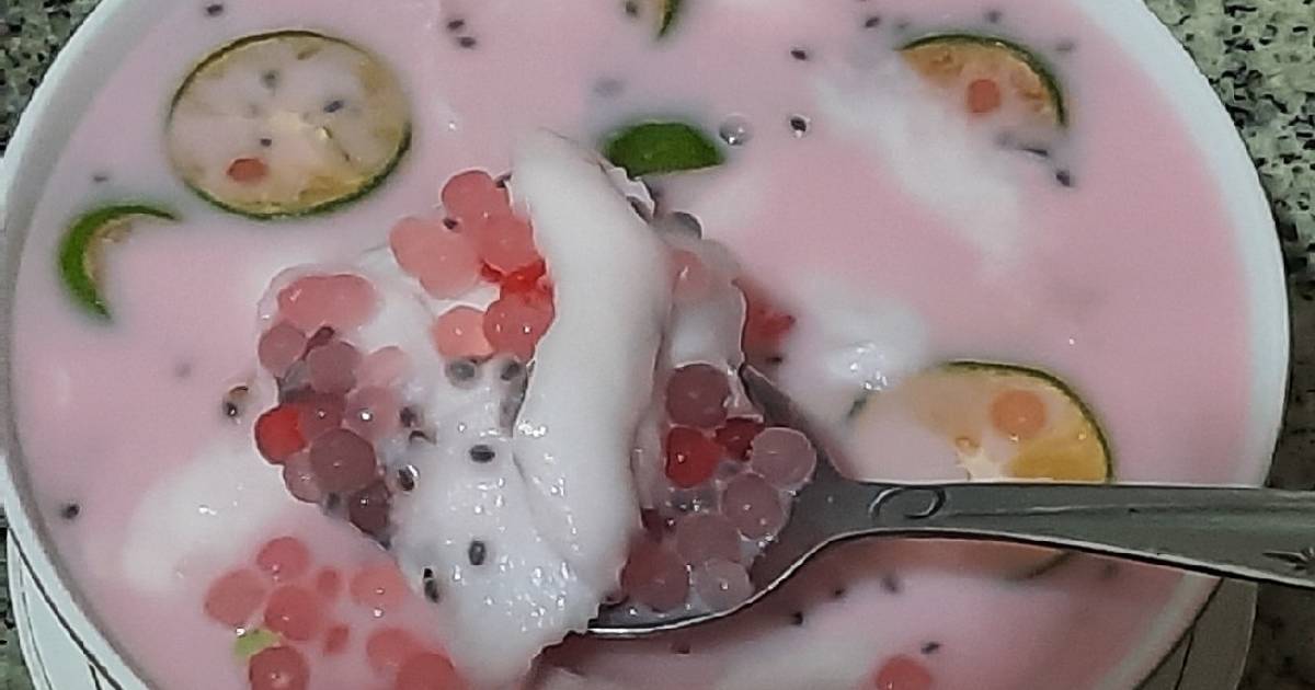Resep Es kelapa muda sagu mutiara oleh ucy abdullah - Cookpad