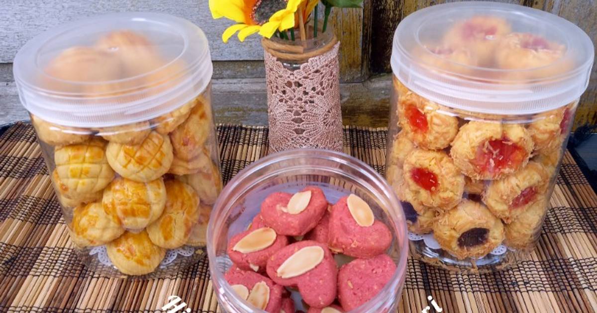 Resep 1 Adonan kue Kering Untuk Aneka Variasi |Cookies SatSet oleh Hj ...