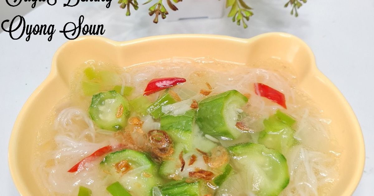 Resep Sayur Bening Oyong Soun oleh Seruni Puspa Indah - Cookpad