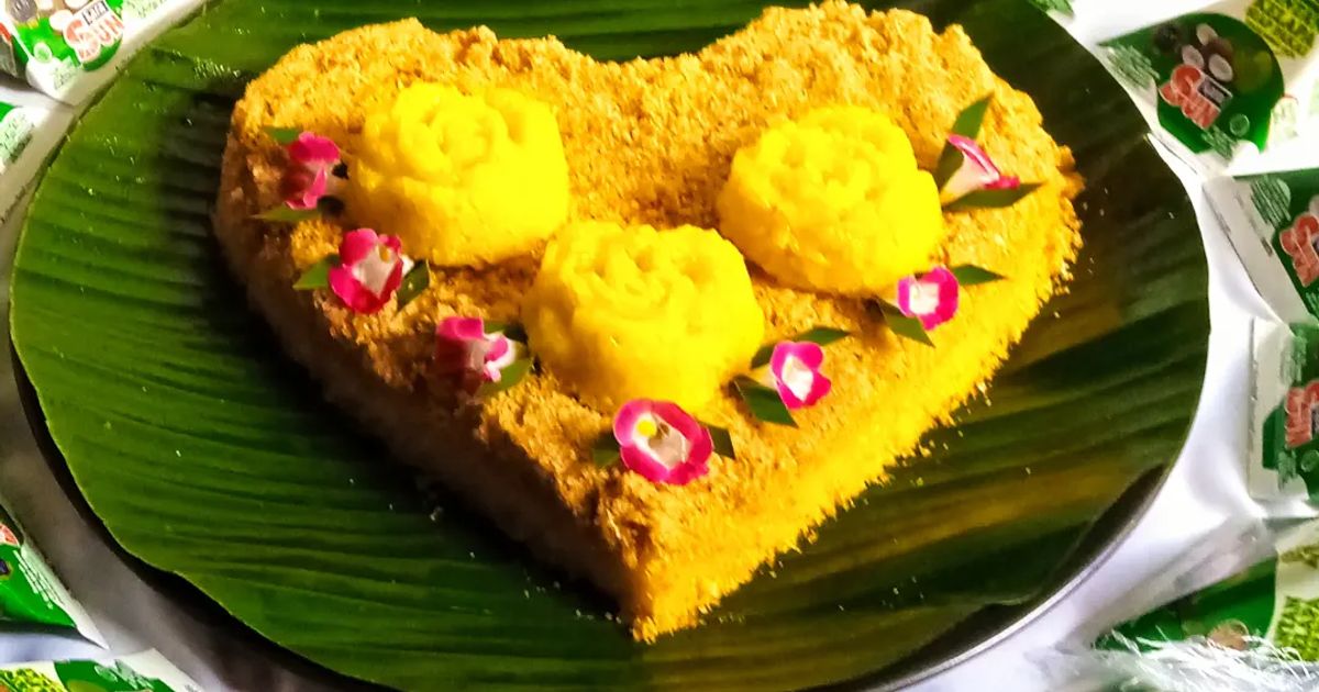32 resep ketan kuning serundeng pedas enak dan mudah - Cookpad