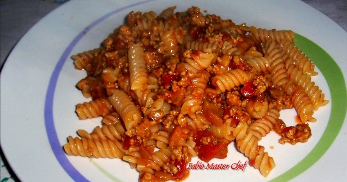Ricetta Fusilli con Tritato di Cinghiale di Fabio Del Buono - Cookpad