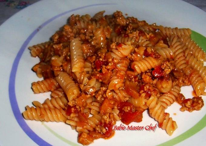 Ricetta Fusilli con Tritato di Cinghiale di Fabio Del Buono - Cookpad